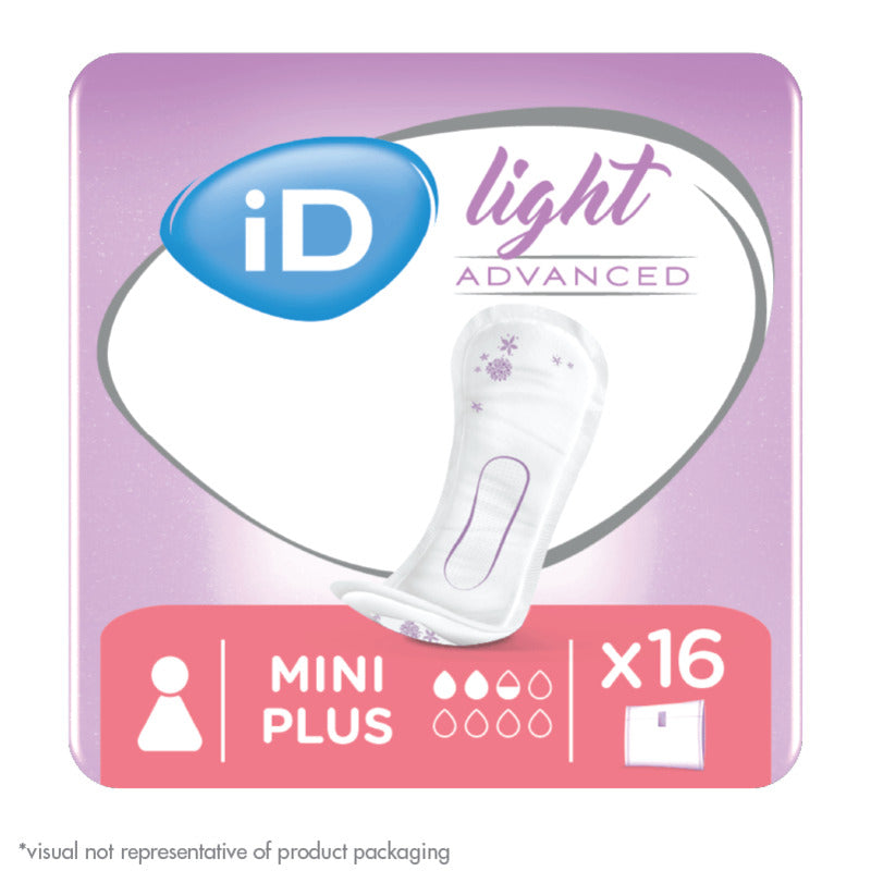 Protections anatomiques ID Light Advanced Mini Plus - Incontinence ...